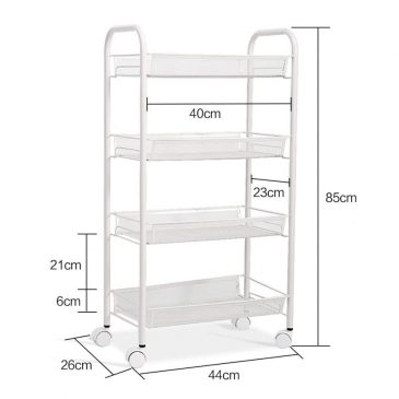 Rak Roda Bertingkat Organizer Untuk Lantai Ruang Tamu | Sofaku