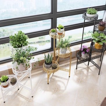 Rak Tanaman RT-025 – Sofaku Tanaman Rak Besi Standing Pot Serbaguna ...