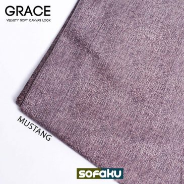 GRACE Fabric Lembut – Yugos Bahan Velvety Kanvas Kain Sofa Furniture ...