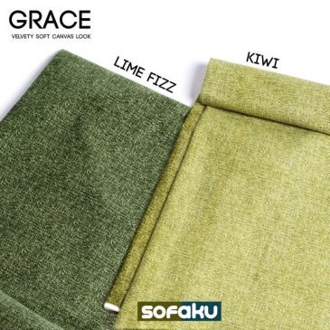 GRACE Fabric Lembut – Yugos Bahan Velvety Kanvas Kain Sofa Furniture ...
