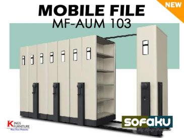 ALBA Mobile File MF-AUM-103 Lemari Filling Cabinet Document | Sofaku