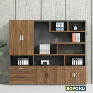 SHUNDE Office Cabinet Commercial – Lemari Kantor Furniture Wood Rack ...