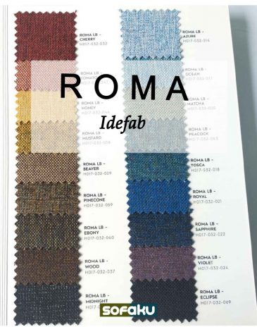 ROMA Fabric – Idefab Fabric Pro Bahan Sofa Prestige Tebal Jok Kursi | Sofaku